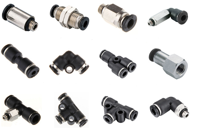 Compact Flow Control Valve Pneumatic Fitting