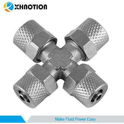 Push-to-Connect Fitting Union Cross Fitting with High Temperature