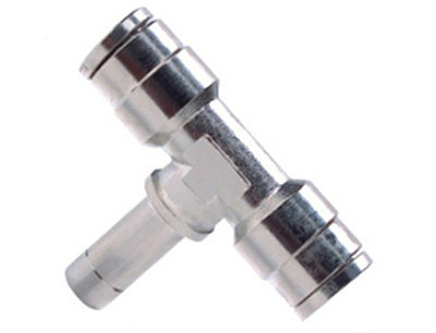 T Shape Fitting Plug in Tee for Compressed Air