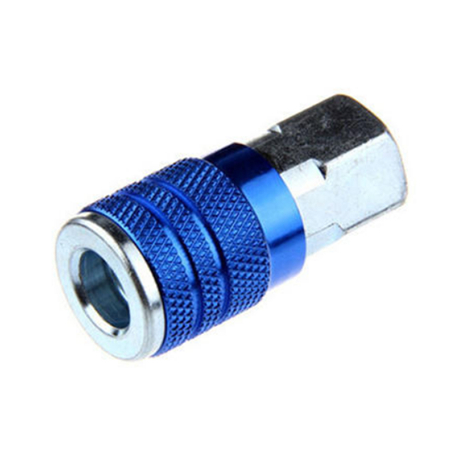 Industrial Coupler Chrome-Plated Steel Female Socket Aluminum Oxidation