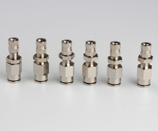 6mm Air Inflation Schrader Valve with Push to Connect